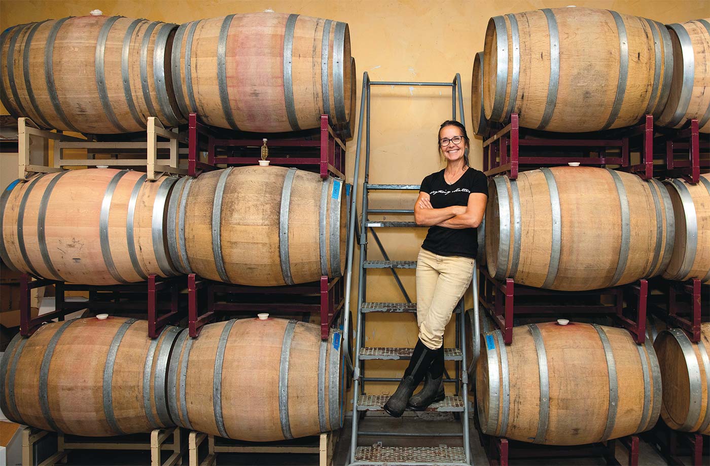 Julianne Donnini, Winemaker/Co-Owner- Auburn Road Vineyard and Winery